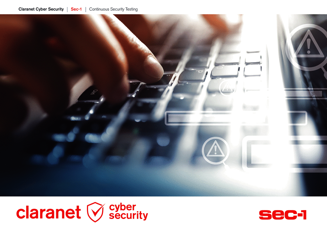 Claranet | CST Brochure | Claranet Cyber Security